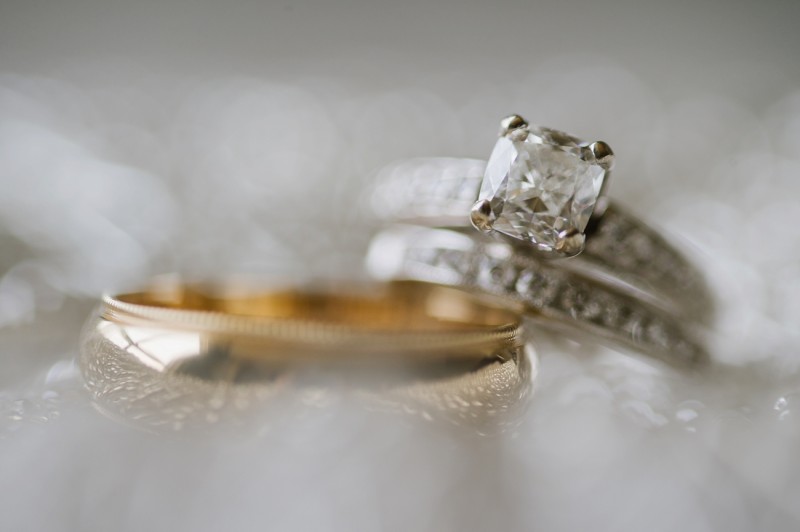 Five Tips to Photograph Engagement + Wedding Rings
